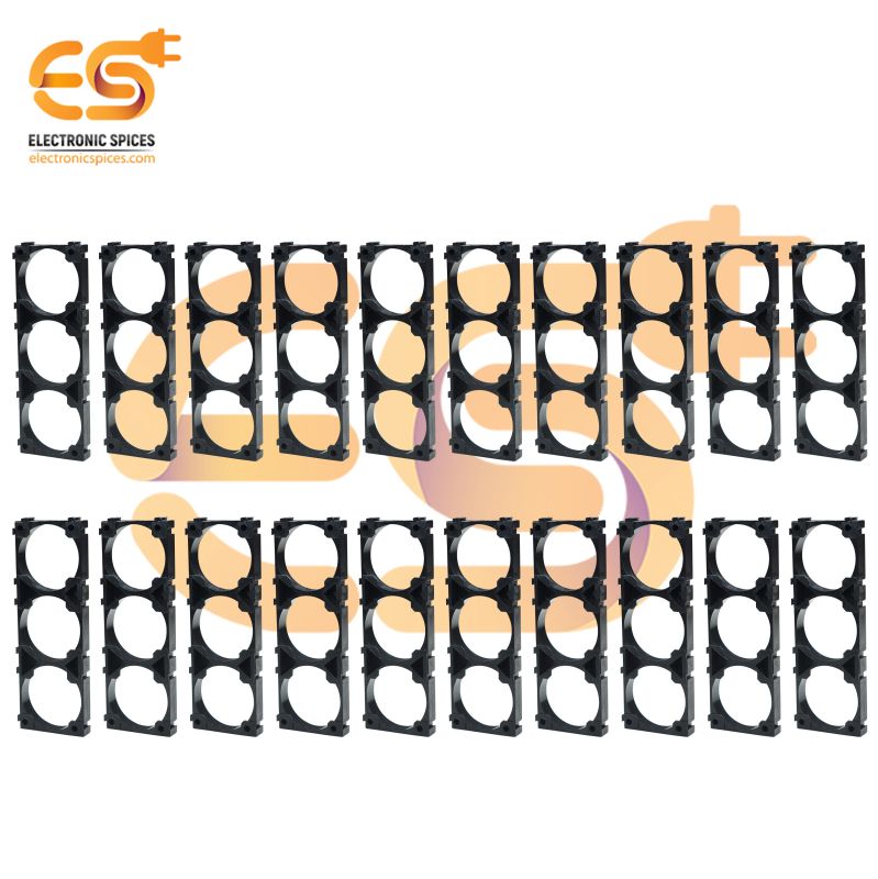 High-Quality 32650 Triple Lithium Battery Spacer Holders - Pack of 50 ...