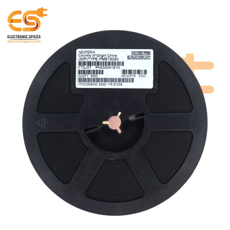 PMBT8050 600mA NPN Transistors, 25V, SOT-23 Package | Pack of 3000 at ...