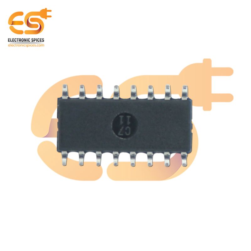 Buy CD4017 Surface Mount Decade Counter IC, Pack of 50, at Electronic ...