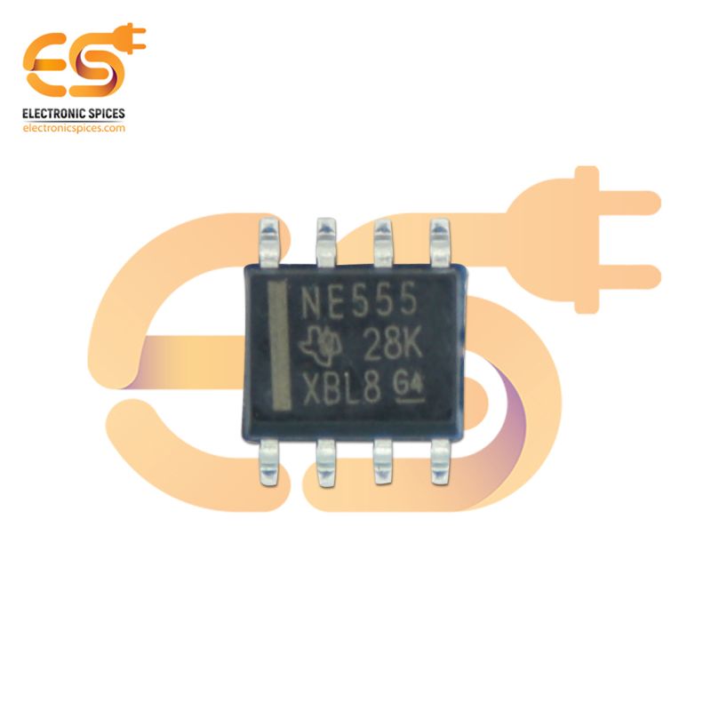 Buy NE555 SMD Timer IC 10mA SOP-8 Package | Pack of 10 at Electronic Spices