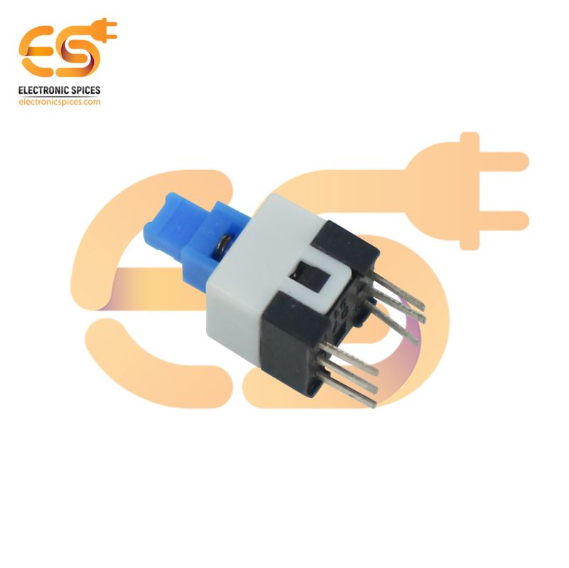Get Control With 7x7mm Dpdt 6 Pin Self Lock Latching Push Button Switch