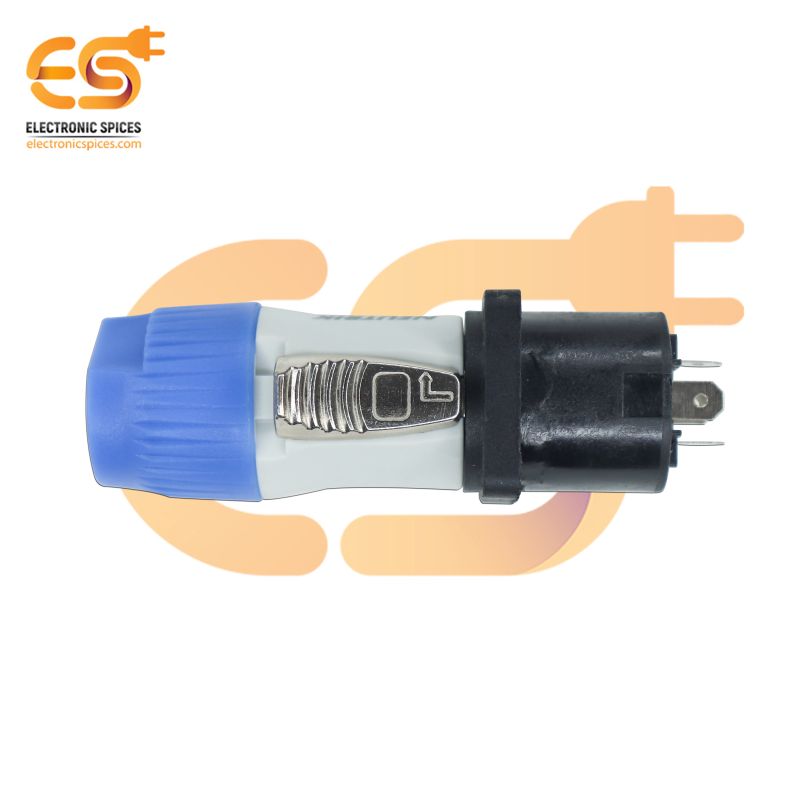 Buy 250V 20A 4 Pin Powercon Male Connector Female Jack at Electronic Spices