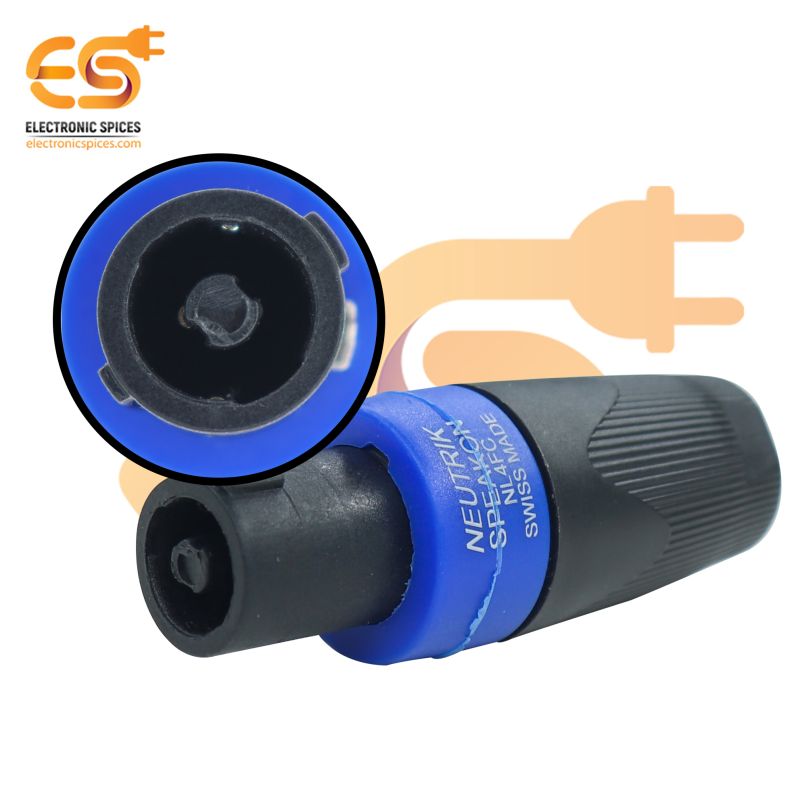 Buy NL4FC 220V 4 Pole Male Speakon Plug Audio Female Connector at ...