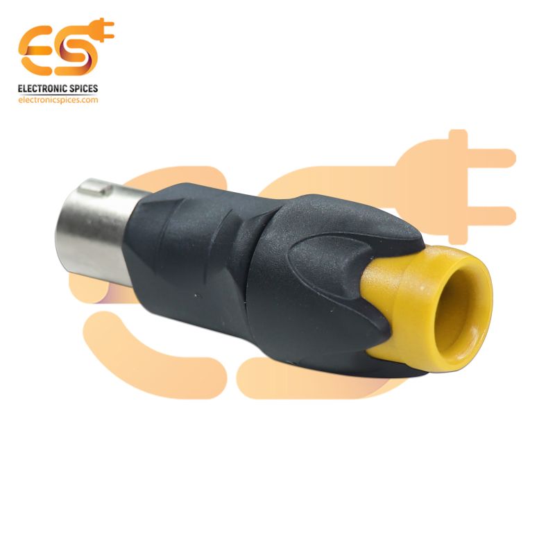 Buy 250V 20A 4 Pole Speakon Male Cable Connector - Yellow at Electronic ...