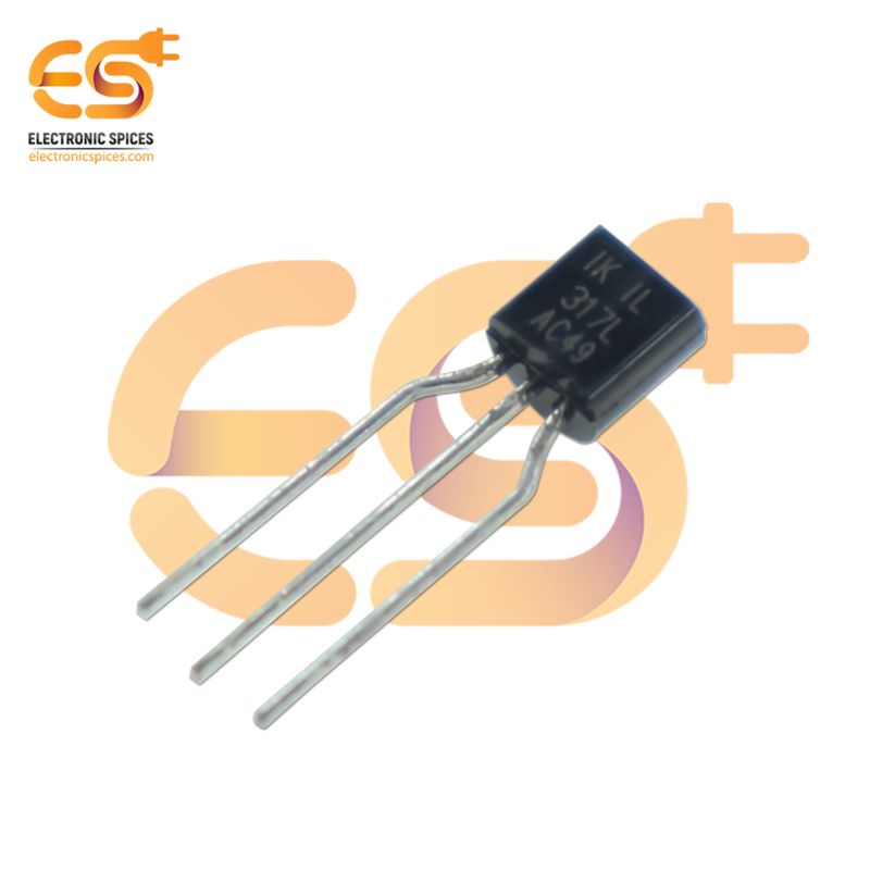 Buy LM317L Low Current Adjustable Positive Voltage Regulator, Pack of ...