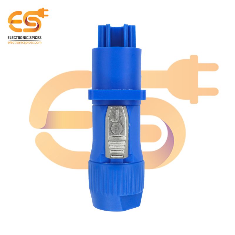 Buy 250V 20A 3-Pole AC to DC Powercon Male Female Cable Connector ...