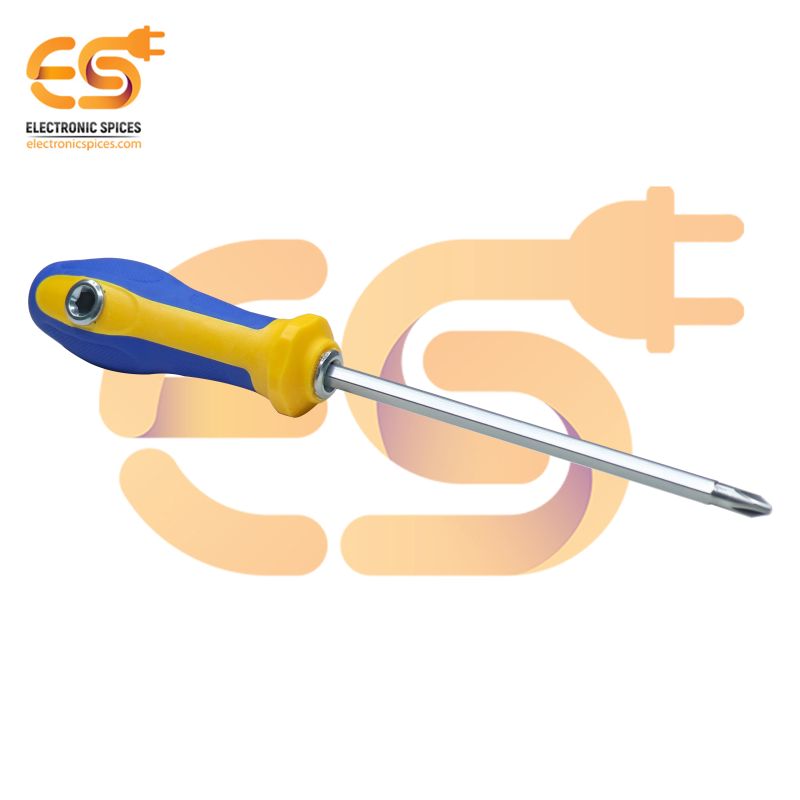 Buy 10 cm 2 in 1 Philip Reversible Head Screwdriver With Hard plastic ...