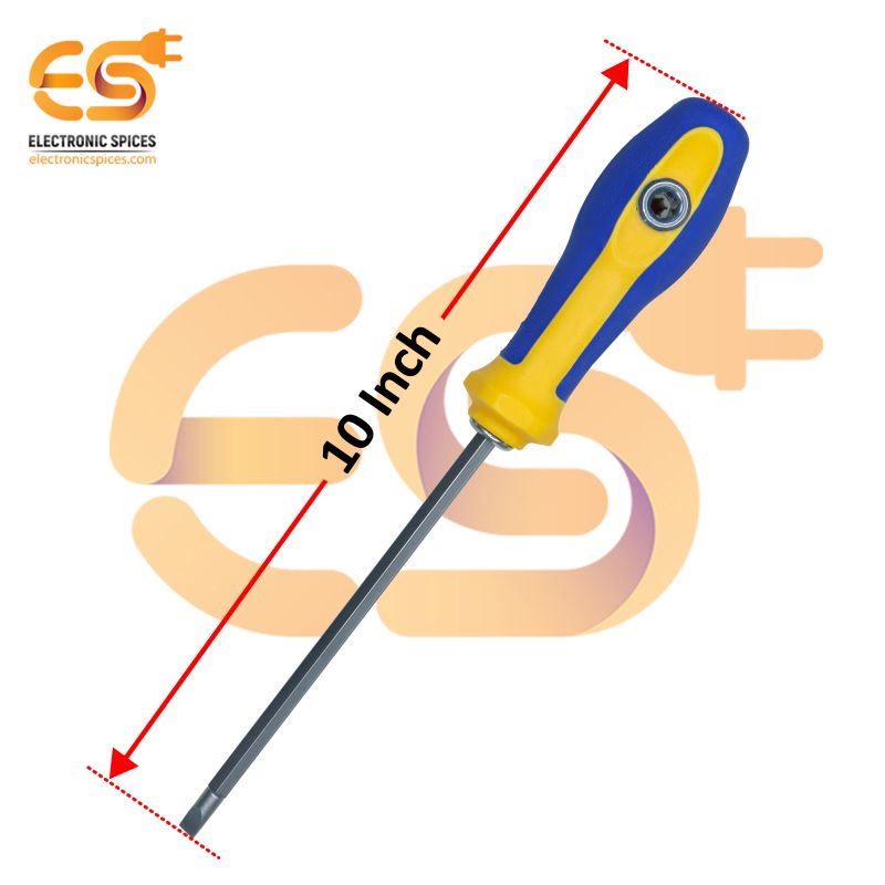 Buy 10 cm 2 in 1 Philip Reversible Head Screwdriver With Hard plastic ...