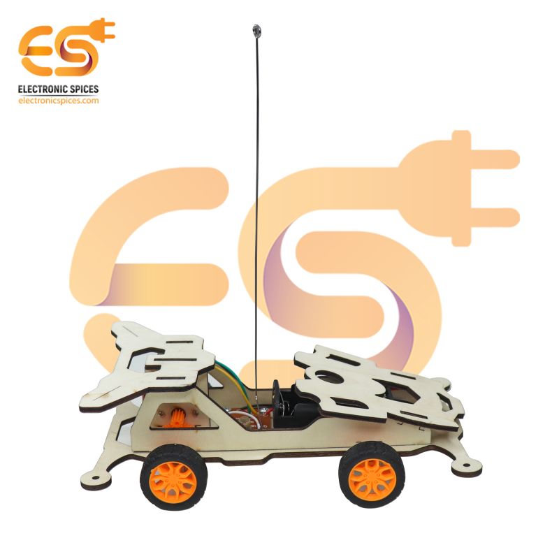 Buy Creative Toy Diy Wireless Remote Control Wooden Racing Car Model ...