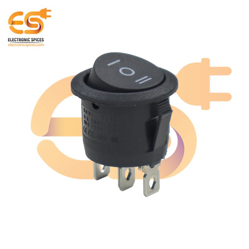 KCD1 Rocker Switch: Reliable ON-OFF-ON Control (Pack of 100)