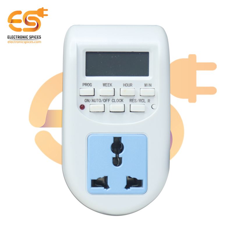 220V-240V 10A Digital LCD Timer Socket Switch | Multifunctional Plug