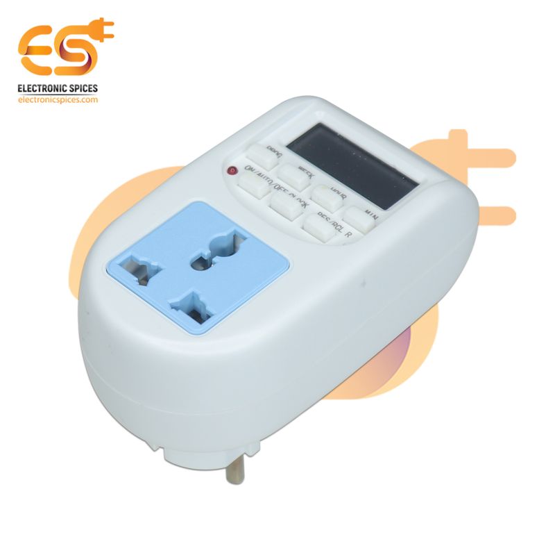 220V-240V 10A Digital LCD Timer Socket Switch | Multifunctional Plug