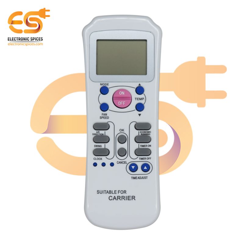 “AC-82 Remote Control Compatible for Carrier Air Conditioner ...
