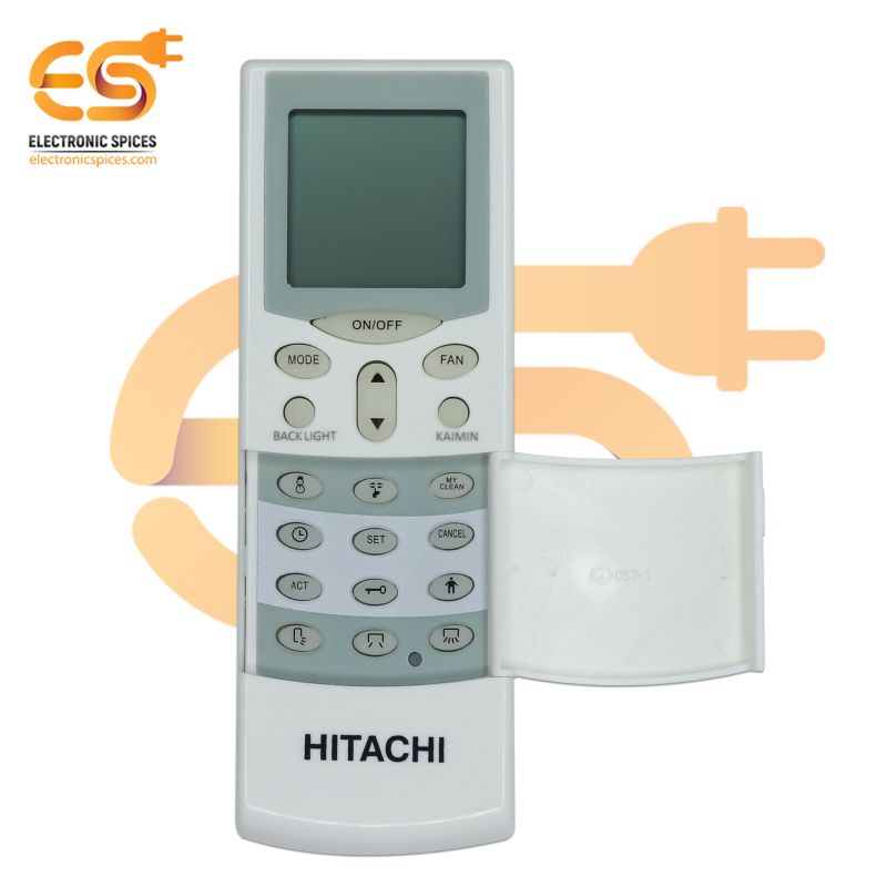 Hitachi AC Remote Replacement: AC-68A Remote (Compatible) + Stand
