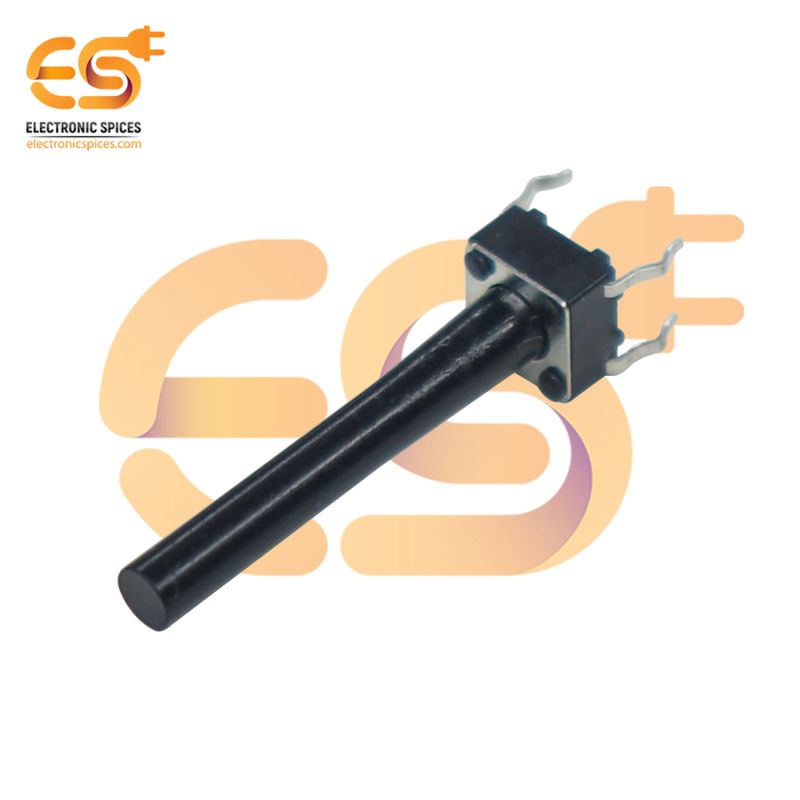 Buy Black Tactile Momentary Push Button Switches, Pack of 10, at ...