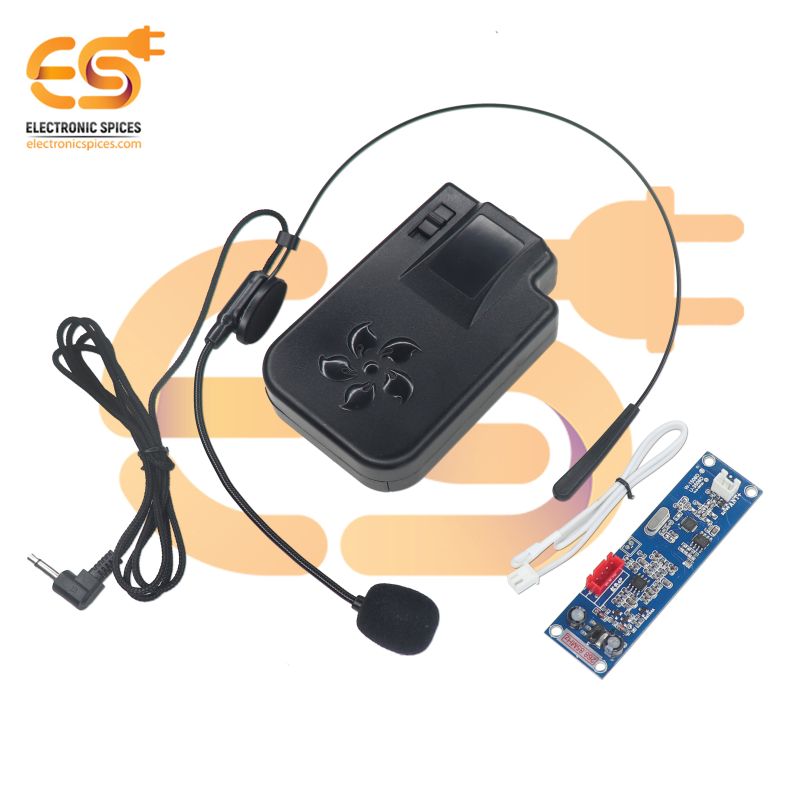 Buy Hands-Free Communication Wireless Headset Microphone System with On ...