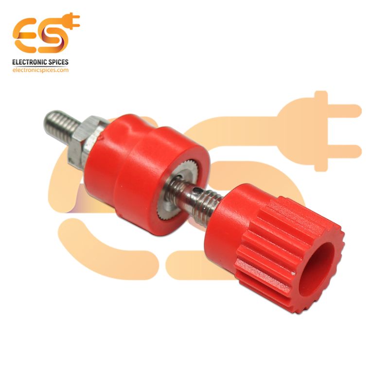 Buy 4mm 30A Red Color Female Socket Banana Connector Pack of 50.