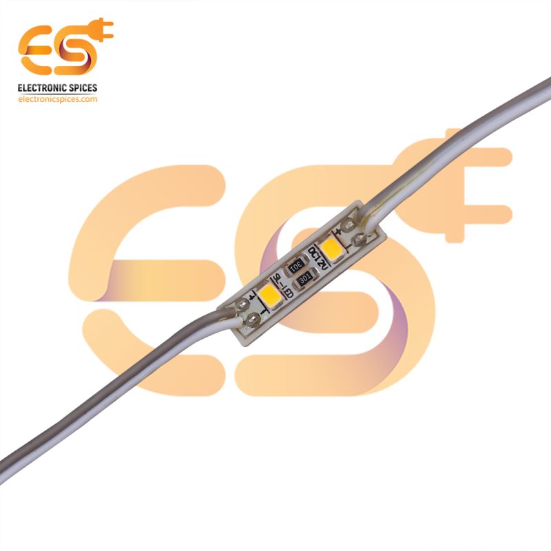 Buy 2835 Bright Warm White Color 12V SMD LED Light Strip Module Pack of 10.