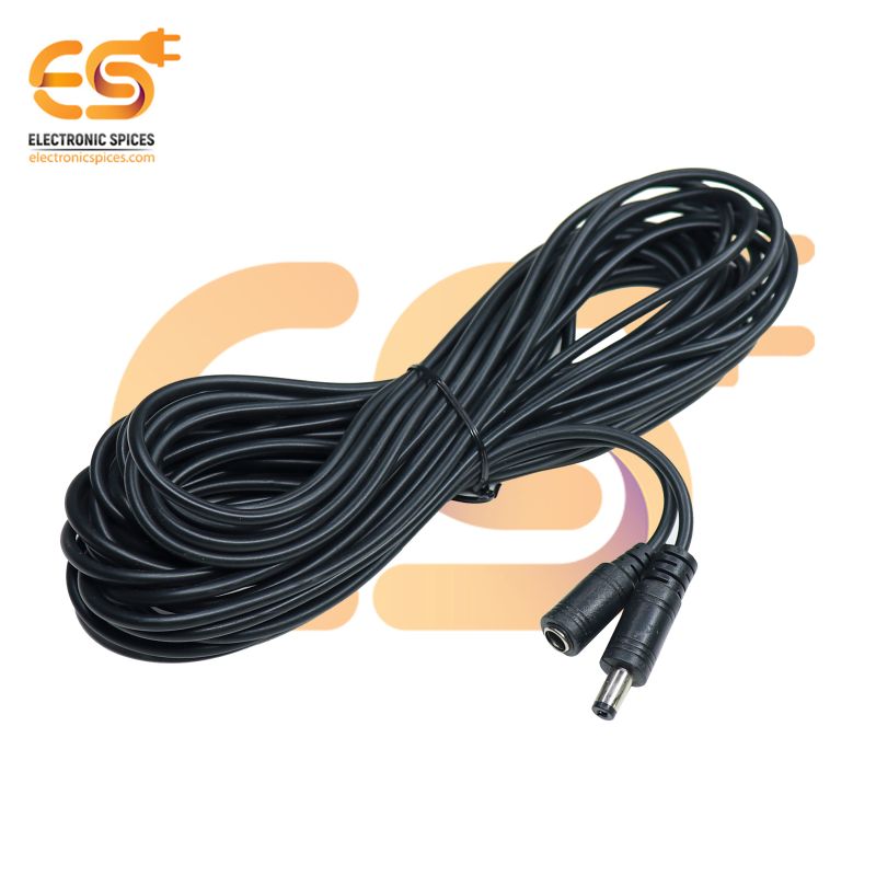 5.5mm Male and Female Dc Pin Jack Wire Cable Connector ( 10 meter ),