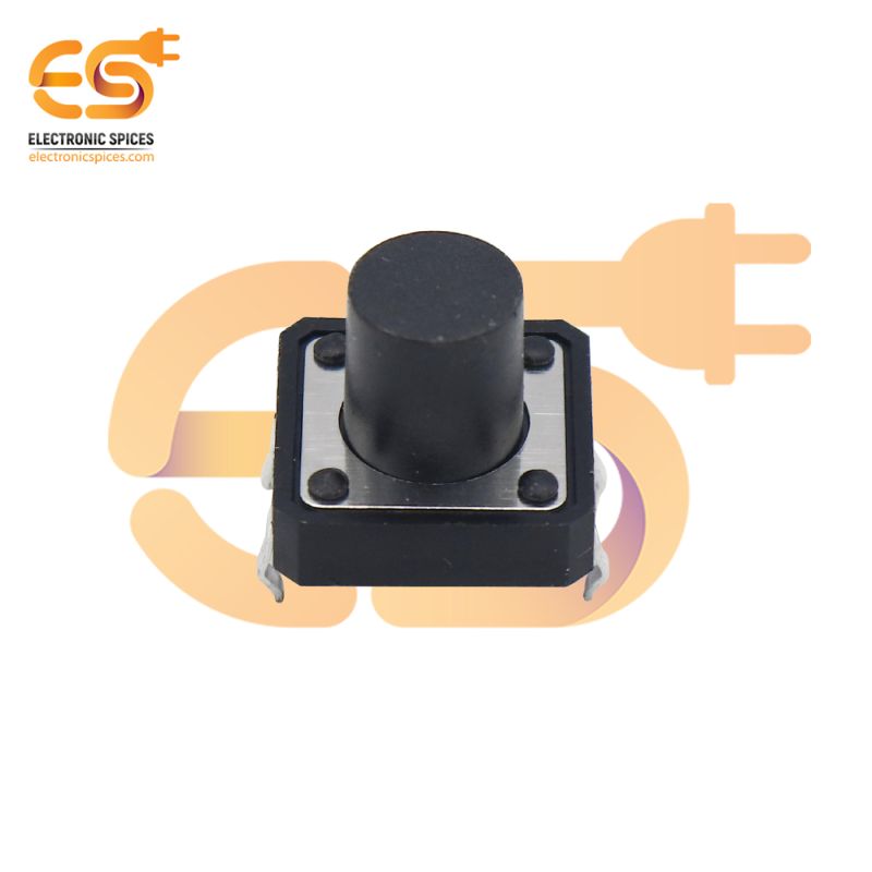 Black Color Tactile Momentary Push Button Switch pack of 500.