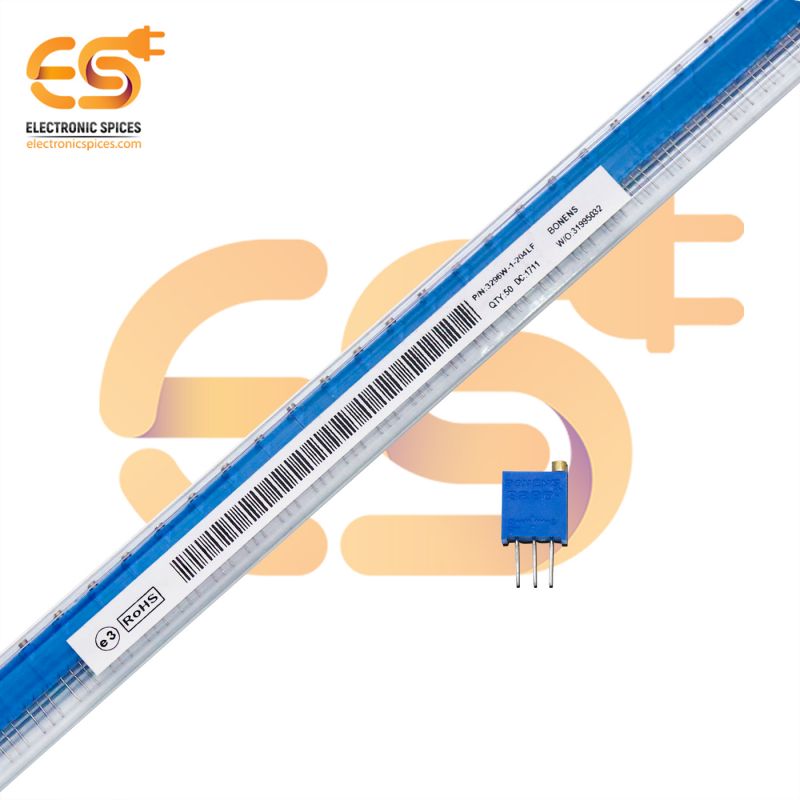 Buy 200K ohm multi turn trimpot variable resistors pack of 50