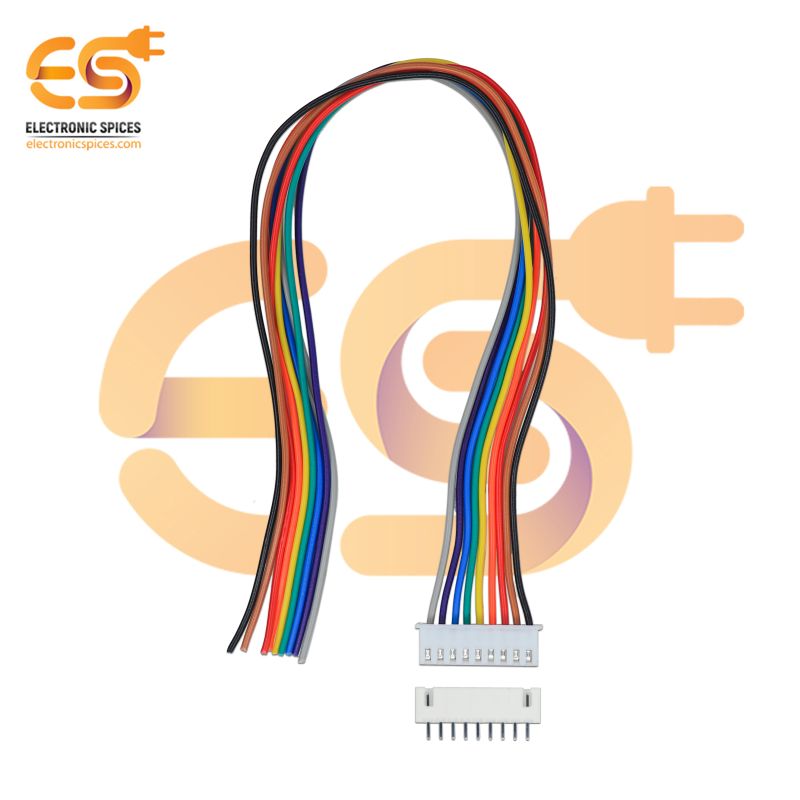 9 pin XH JST Wire Connector 2.5mm Pitch Male and Female Pair 2515 Pack ...