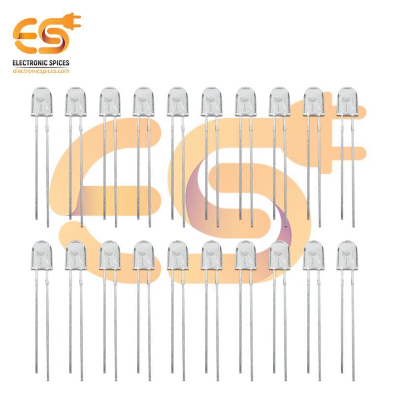 Buy 5mm Oval Shape Dip Led Pack of 1000 ( Blue in Clear )