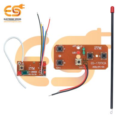 4CH RC remote control 27MHz circuit PCB transmitter - Electronicspices.com