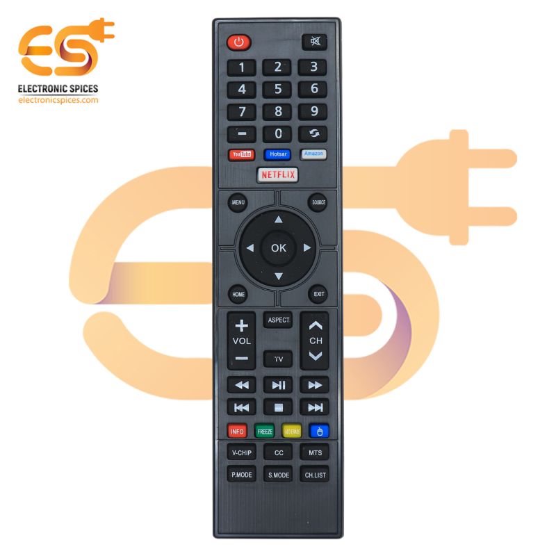 Remote Control Compatible for Lloyd Smart LED TV With Netflix, YouTube ...