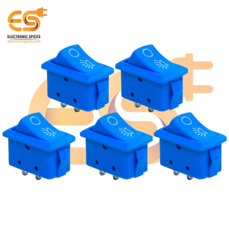 Buy Pack of 5 E-Rickshaw Headlight On/Off Rocker Switches at ...