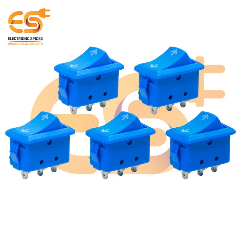 Buy E- Risckshaw Indicator On / off Button Rocker Switch Pack of 5 ...