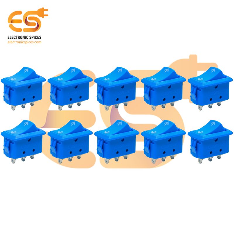 Buy E- Risckshaw Indicator On / off Button Rocker Switch Pack of 10 ...