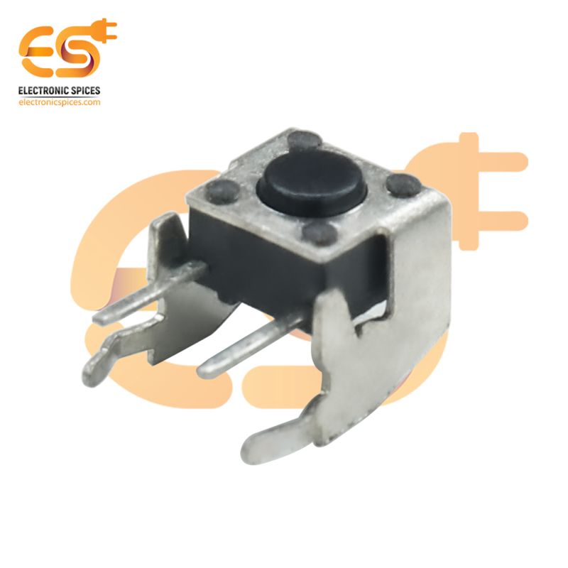 Buy 6*6*4.3mm 2 Pin Right Angle Push Button Momentary Tactile Switch ...