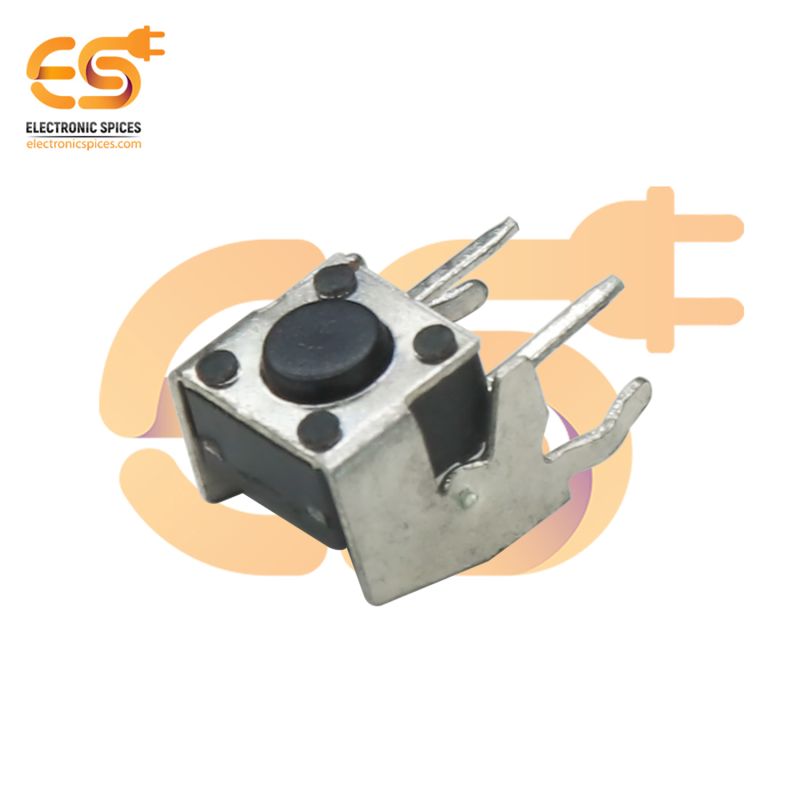 Buy 6*6*4.3mm 2 Pin Right Angle Push Button Momentary Tactile Switch ...