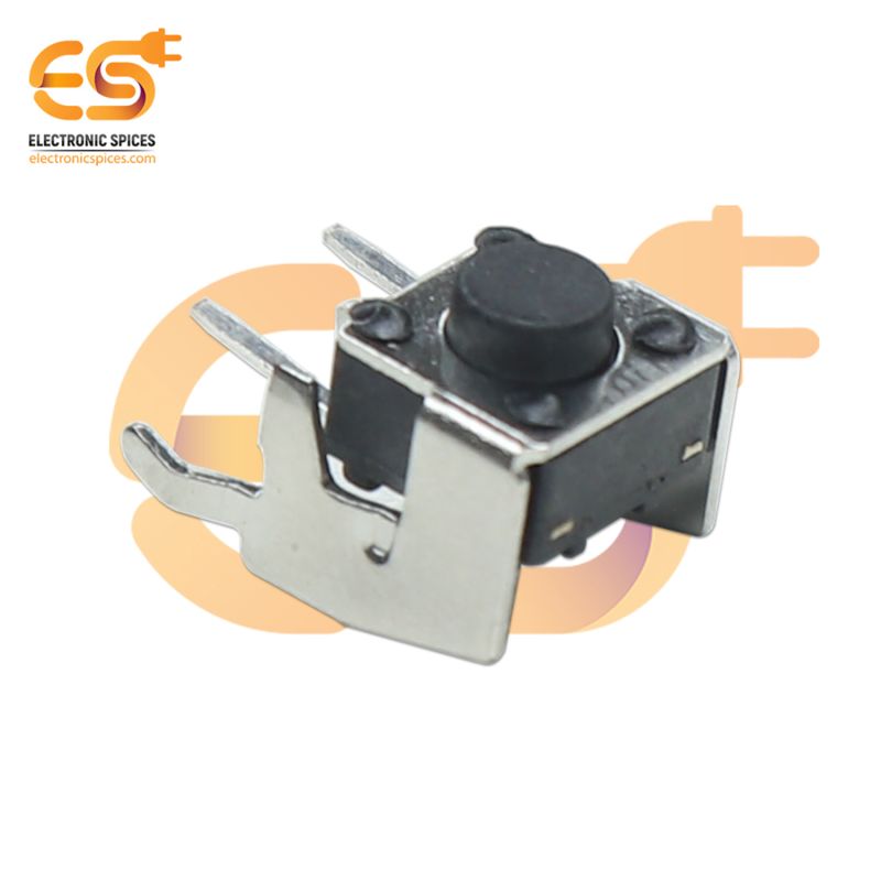 Buy 6*6*5mm 4 Pin Right Angle Push Button Momentary Tactile Switch Pack ...