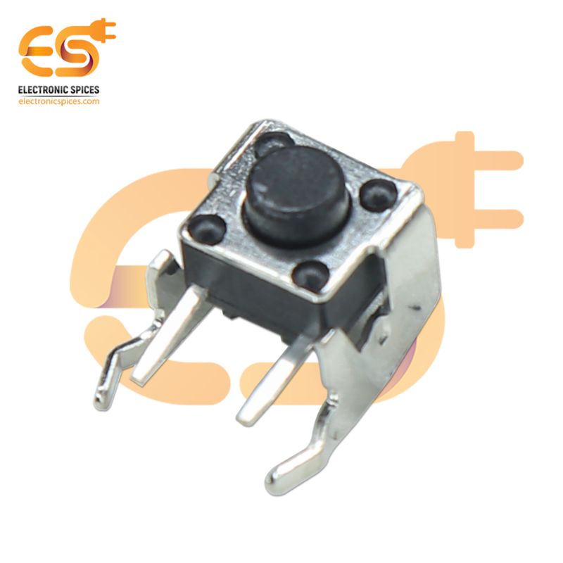 Buy 6*6*5mm 2 Pin Right Angle Push Button Momentary Tactile Switch Pack ...