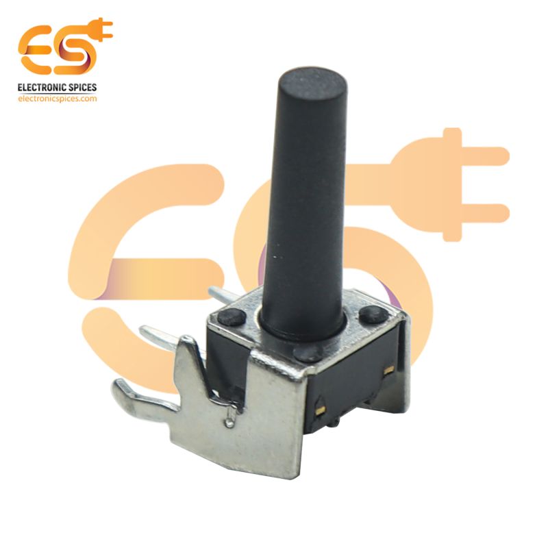 Buy 6x6x15mm 2-Pin Right Angle Push Button Tactile Switches, Pack of ...