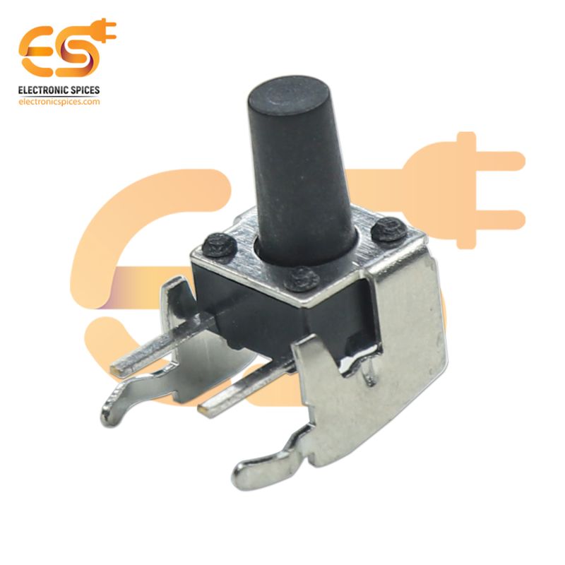 Buy 6x6x9.5mm 2-Pin Right-Angle Push Button Momentary Tactile Switch ...