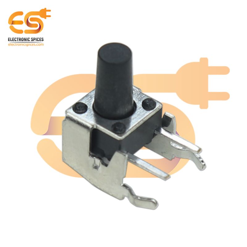 Buy 6x6x9.5mm 2-Pin Right Angle Push Button Momentary Tactile Switch ...