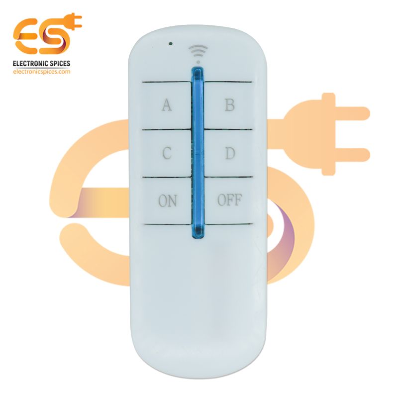 Buy 220V 4 Way RF Remote Control Switch | Multicolor Light Control at ...