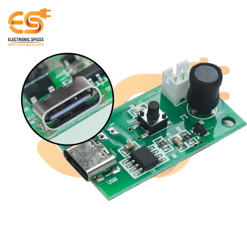 Buy C-Type 5V DIY Ultrasonic Piezoelectric Humidifier Mist Maker ...