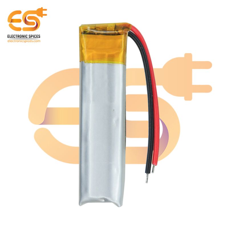 Buy 130mAh 3.7V Single Cell Rechargeable LiPo Battery