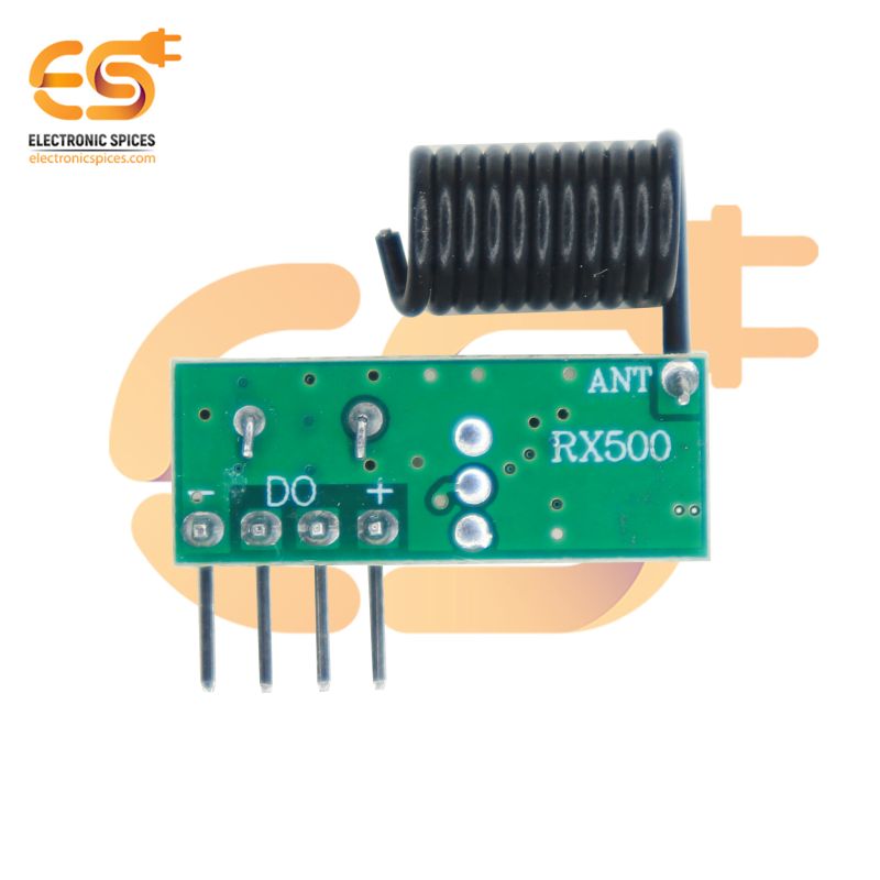 Buy 433MHz RF Wireless Transmitter and Receiver Module for Arduino ...