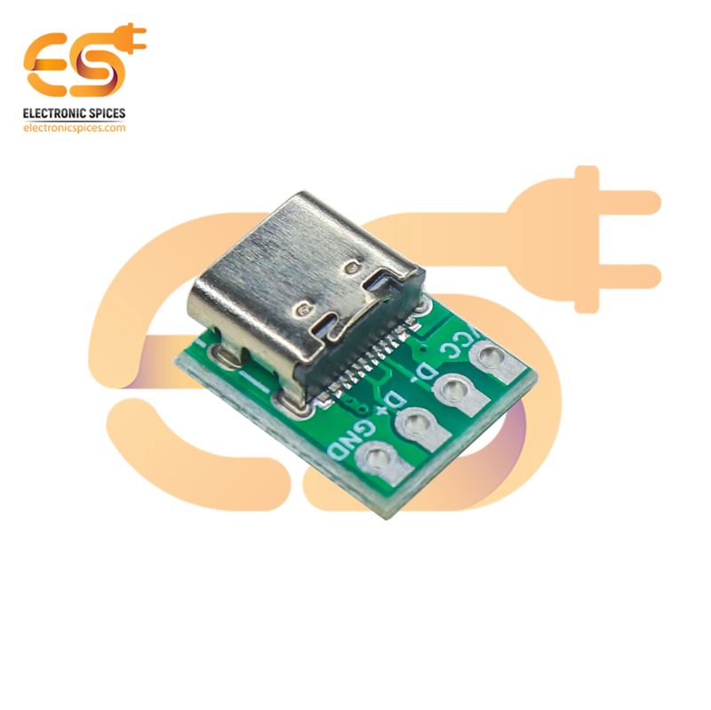 Explore USB 3.1 Type-C Female Connector Test PCB Board Adapter Socket