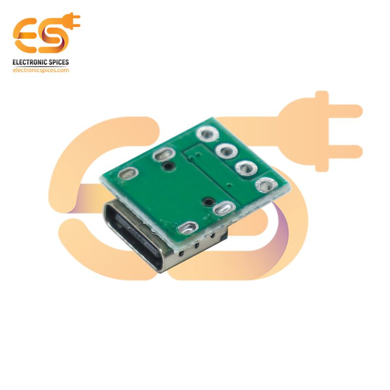 Explore USB 3.1 Type-C Female Connector Test PCB Board Adapter Socket