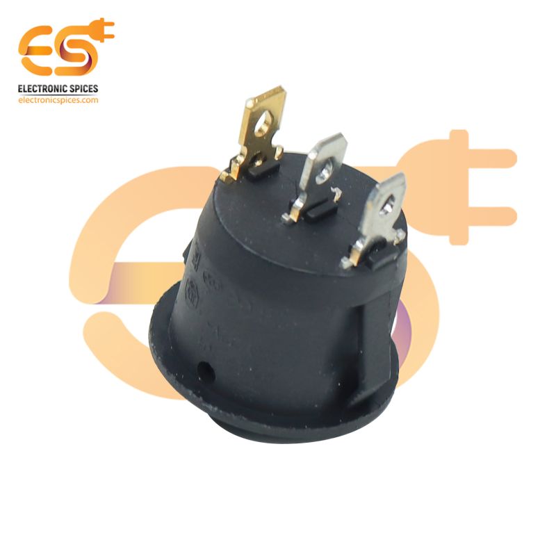 Buy 20A AC Round Rocker Switch with Red Indicator | Electronicspices