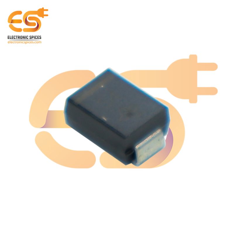 SS34 E352T 40V 2.0A SMD Schottky Barrier Rectifier Diode - Pack of 50 ...