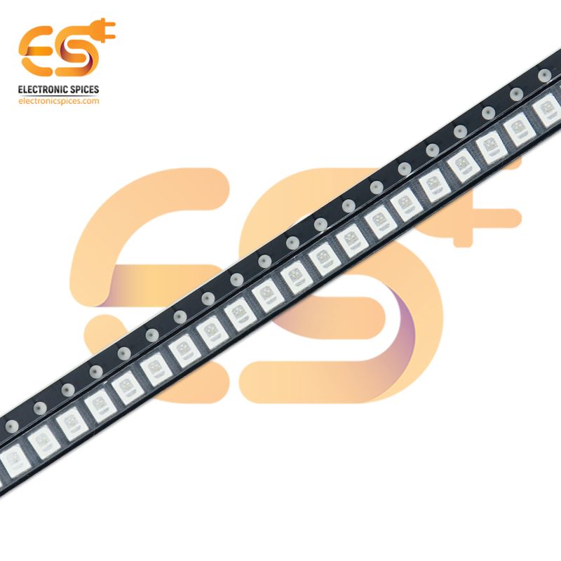 Buy 2835 Fast-Flashing RGB SMD LED (Pack of 50) | High-Efficiency Multi ...