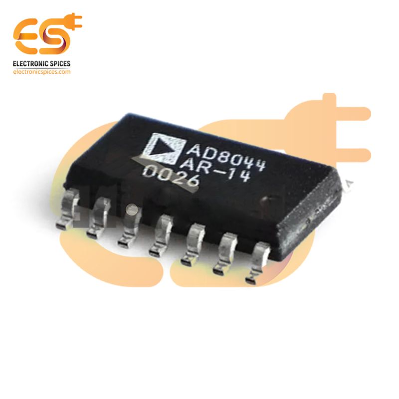 AD8044AR-14 - 4-Channel Rail-to-Rail Amplifier IC (14-SOIC Package)
