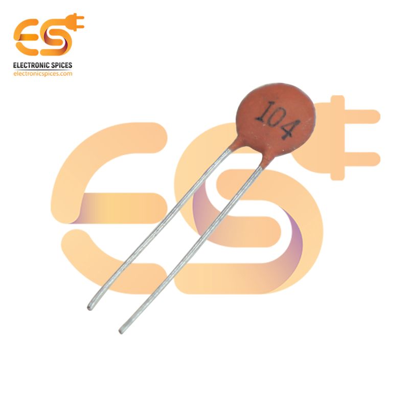 Buy 104, 50V Ceramic Capacitor 0.1uF Pack of 1000 | Electronicspices